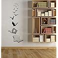 Amazon.com: Open Book Wall Decal - Library School Classroom Wall Art ...