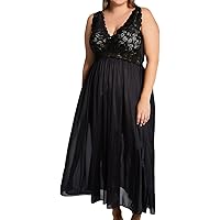 Shadowline Women's Silhouette 53 Inch Sleeveless Long Gown : Amazon.ca ...