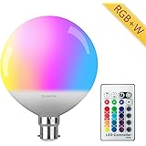 NetBoat Colour Changing Bulb B22 10W Dimmable,Netboat RGBW LED Light ...