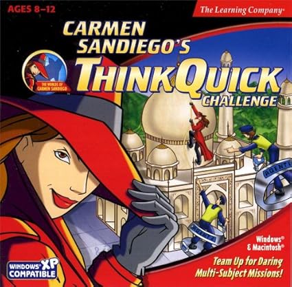 Carmen Sandiego Think Quick Challenge: Amazon.ca: Software