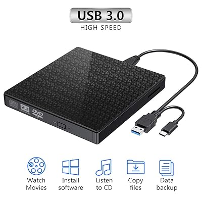 Slim Portable USB CD DVD drive with Dual port for Nepal | Ubuy