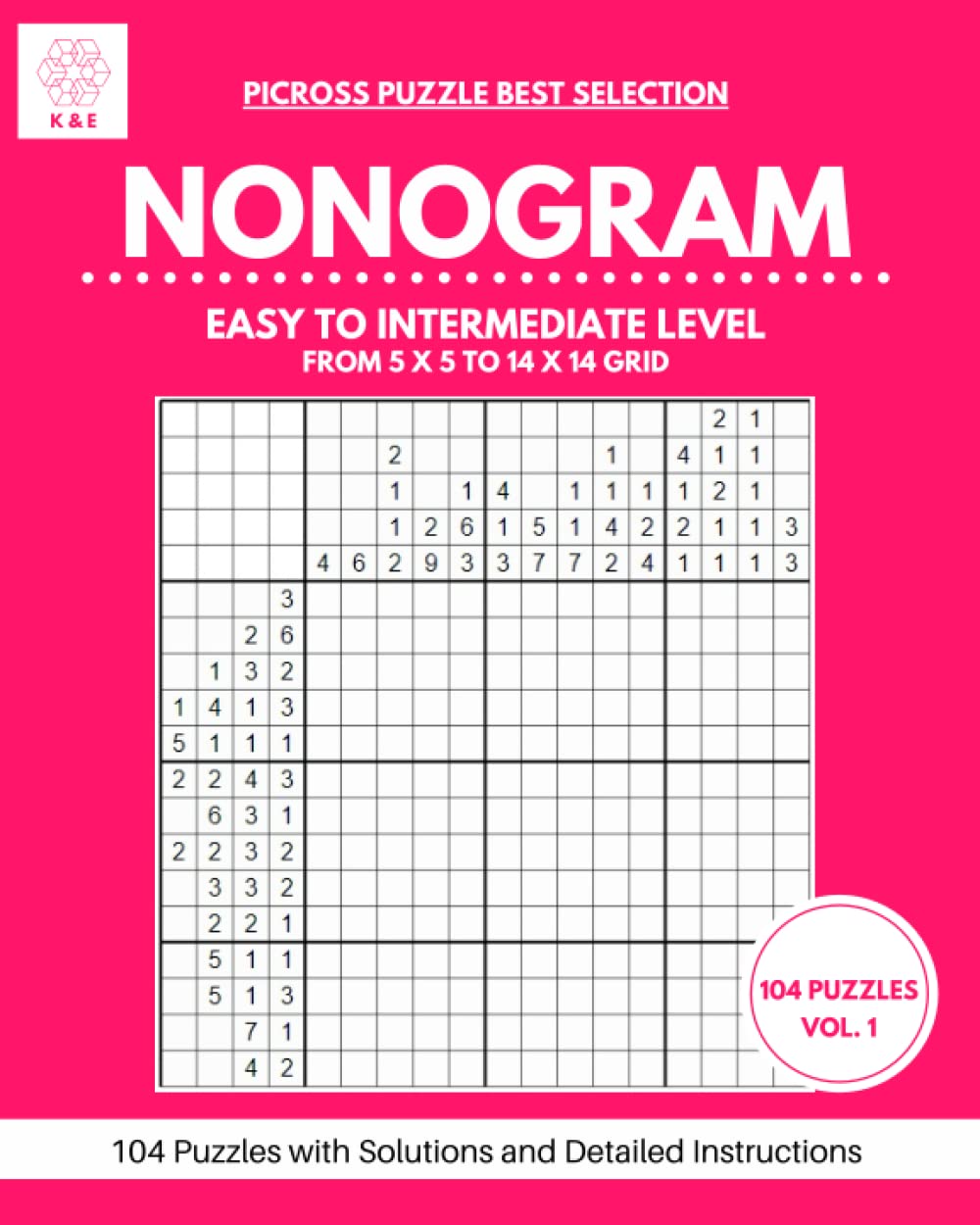 Mua Nonogram Puzzle Book with 100+ Easy to Intermediate Puzzles ...