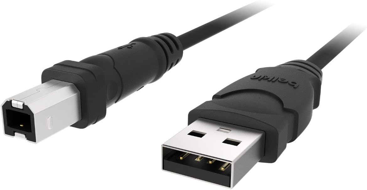 Belkin 6ft USB 2.0 Ab Device USBa/usbb Bag & Label: Amazon.ca: Electronics