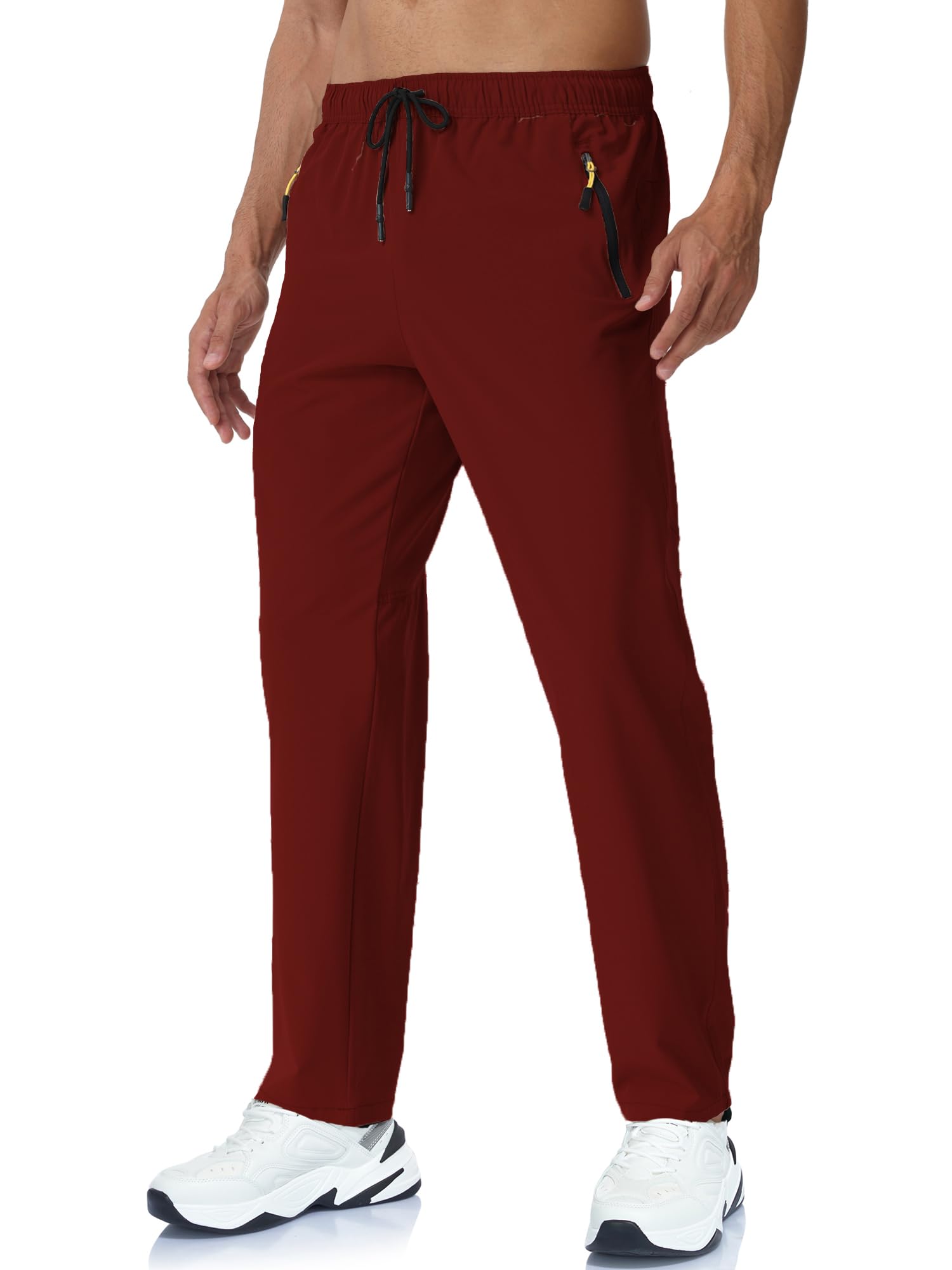 Rapoo Sweatpants for Men Athletic Workout Sweat Track Hiking Pants for ...