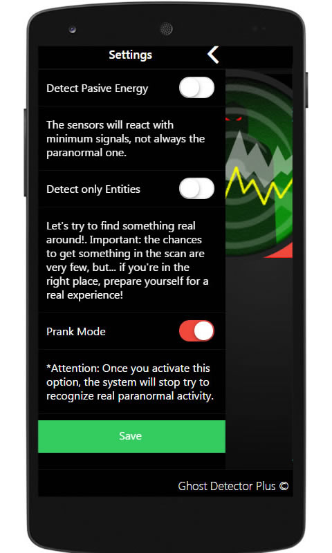 Detector de Fantasmas Plus : Amazon.es: Apps y Juegos
