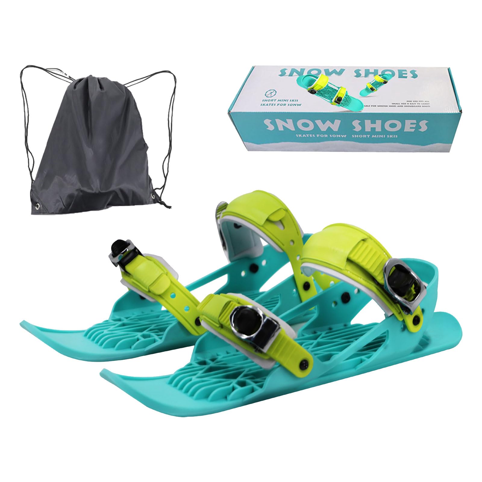 Mini Short Ski Skate, Adjustable Short Mini Ski Skate Winter Snowskate ...