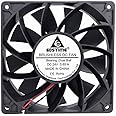 Amazon.com: GDSTIME 140mm x 38mm 1438 24V DC Brushless Cooling Fan Dual ...