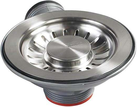 Franke 90mm Polished Stainless Steel Basket Strainer Waste With ...