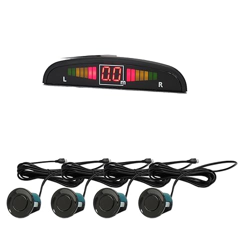Wireless Backup Parking Sensor Kit with 4 Front or Rear Sensors ...