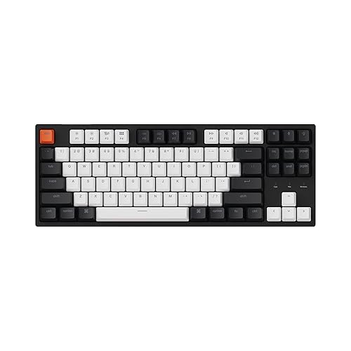 Keychron C1 Hot-swappable Wired Mechanical Keyboard with Gateron G Pro ...