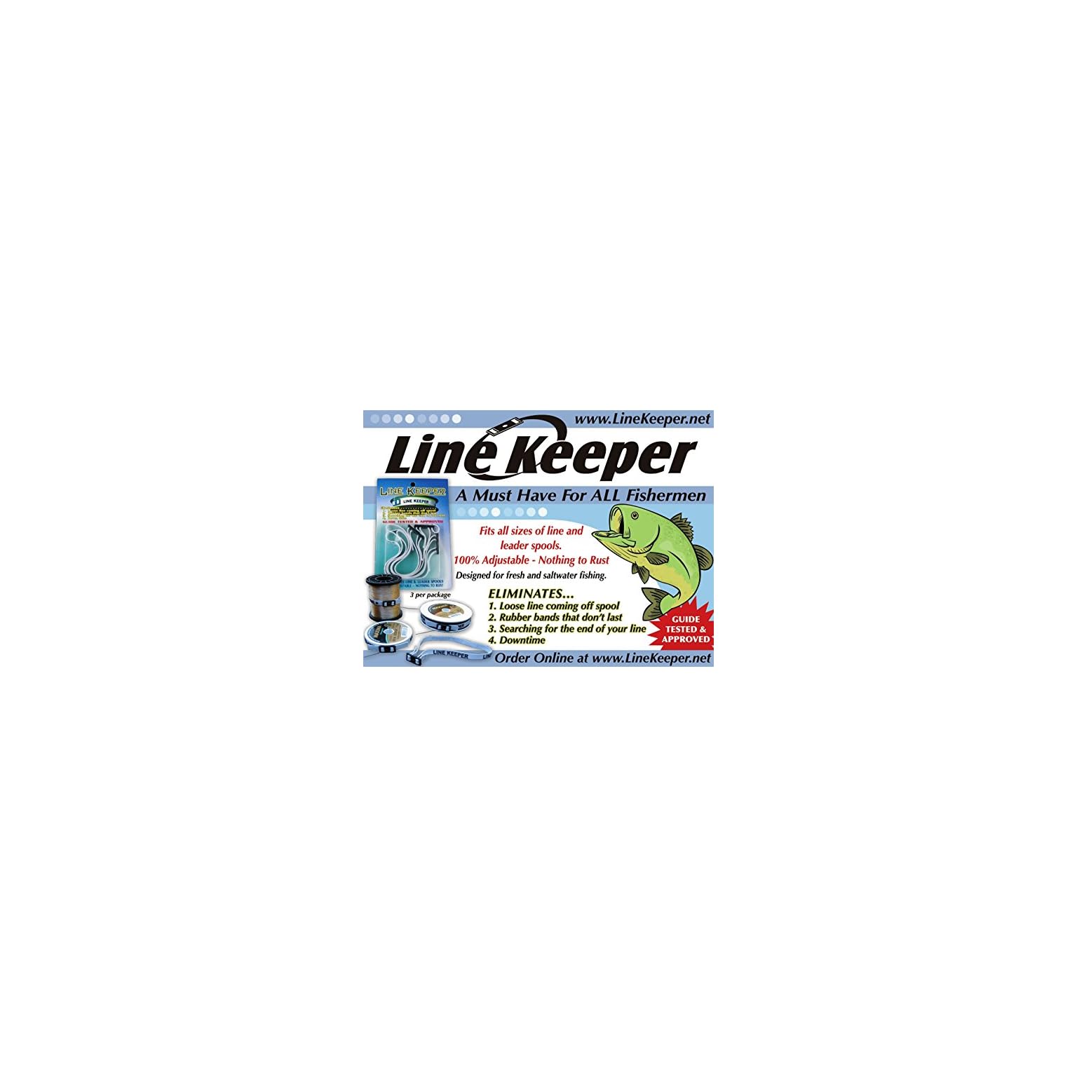 Line Keeper 3/pkg. - MasterBasser
