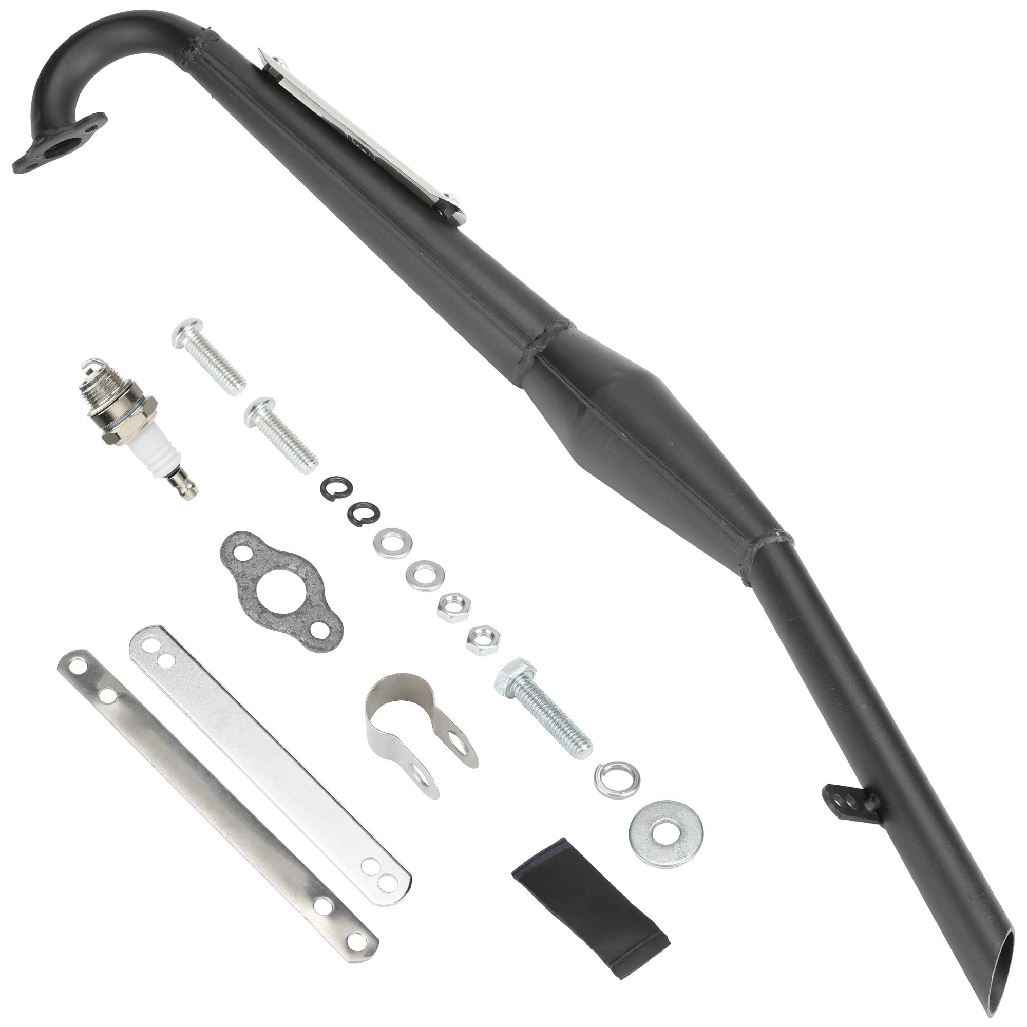 Mua YOXUFA Exhaust Pipe Muffler Silencer Assembly for 2-Stroke ...