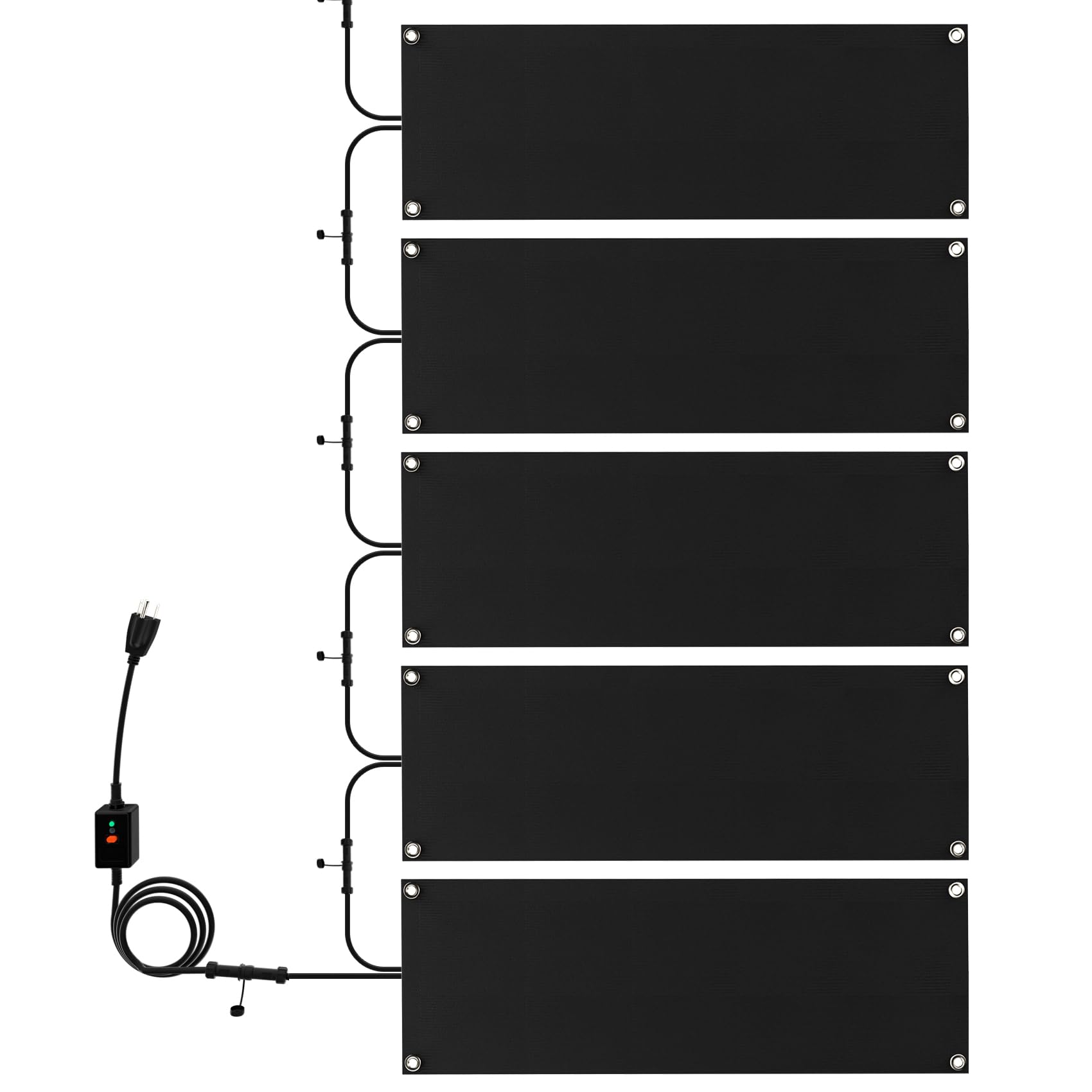 NexiPro Snow Melting Mats, Heated Outdoor Mats for Walkways, Electric ...