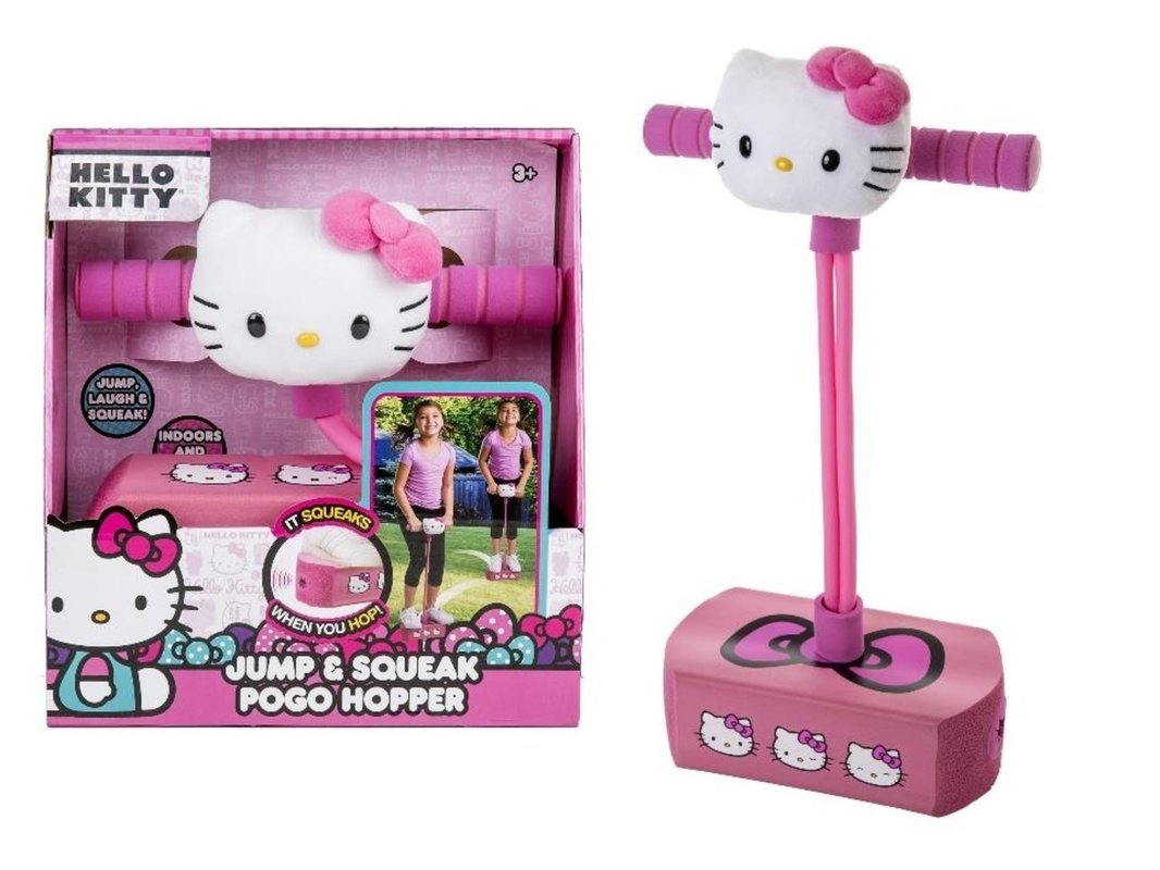 Buy Hello Kitty Jump and Squeak Foam Pogo Jumper by Flybar - Fun & Safe ...