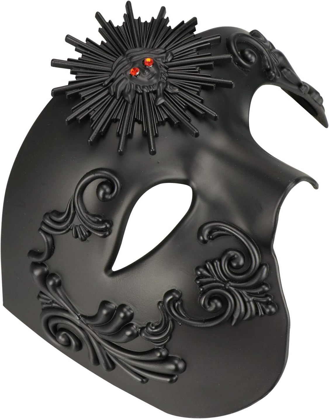 Thmyo Half Face Men’s Sun God Greek Style Plastic Party Carnival ...