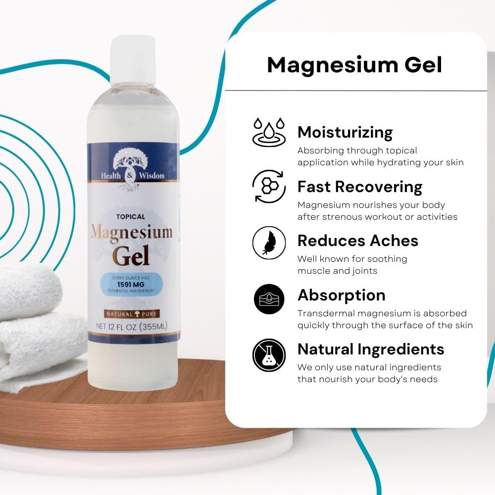 Mua Topical Magnesium Gel with Seaweed Extract - Magnesium Gel Topical ...
