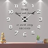 Amazon.com: VANGOLD Design Wall Clock for Game Room (White Color ...