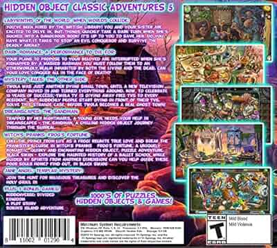 Amazon.com: Hidden Object Classic Adventures V - 10 Great Games ...