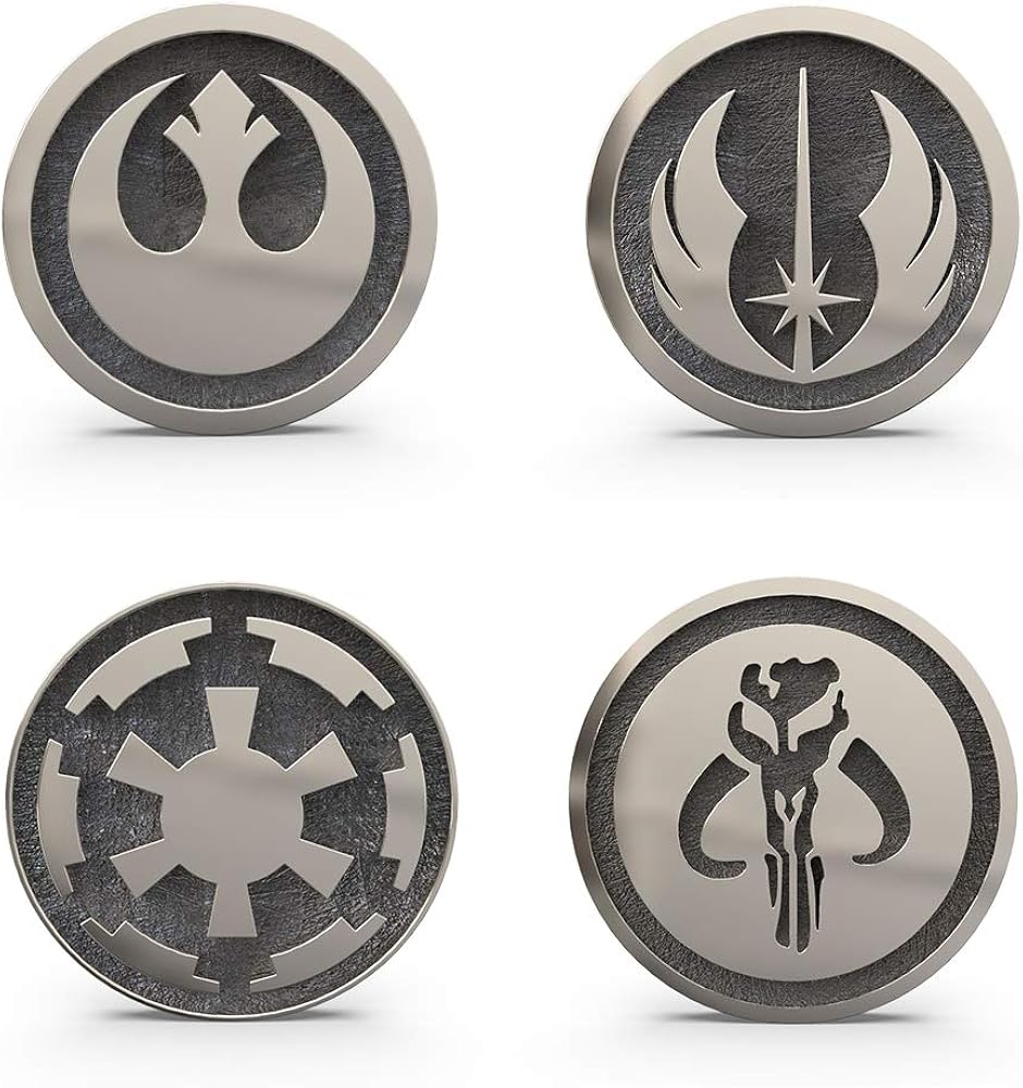 Amazon.com: Karc Mandalorian Skull Badge Galactic Empire Rebel Alliance ...