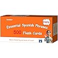 Amazon.com: 500 Spanish Phrases Flash Cards Flashcards for Adults ...