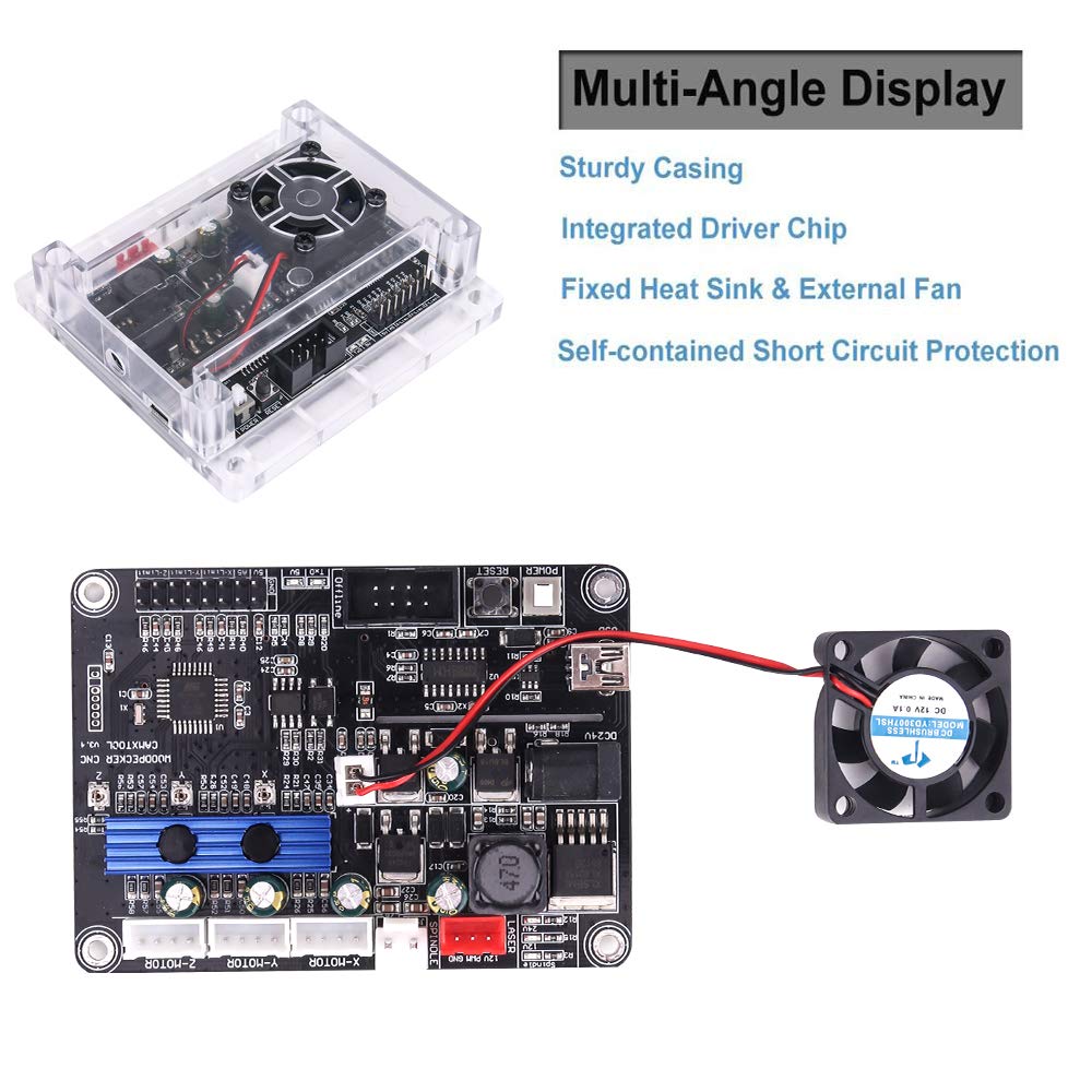 GRBL 1.1f CNC Controller 3-Axis CNC Router Machine Control Board For ...