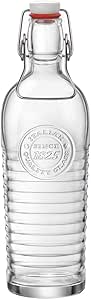 Amazon.com | Bormioli Rocco Officina Water Bottle | 37.25 oz, Italian ...