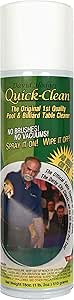 Amazon.com: Quick Clean Pool Table Felt Cleaner Spray - Great for Pool ...