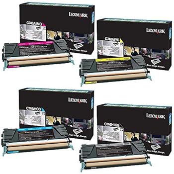 Amazon.com: Lexmark 24B6516 C4150 Toner Cartridge (Cyan) in Retail ...