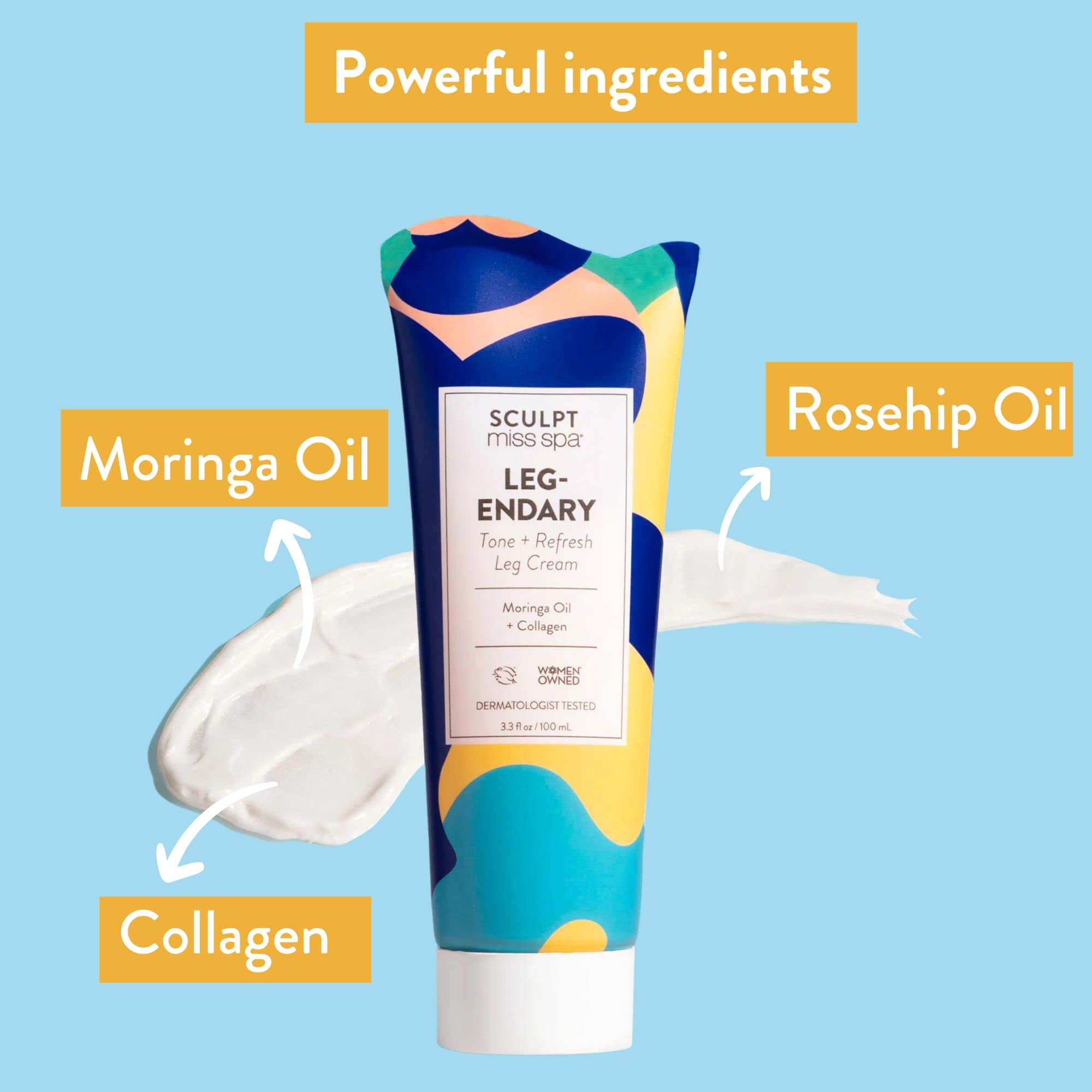 Mua MISS SPA Leg Cream, Collagen Leg Cream, Moringa Rosehip Oil Help ...