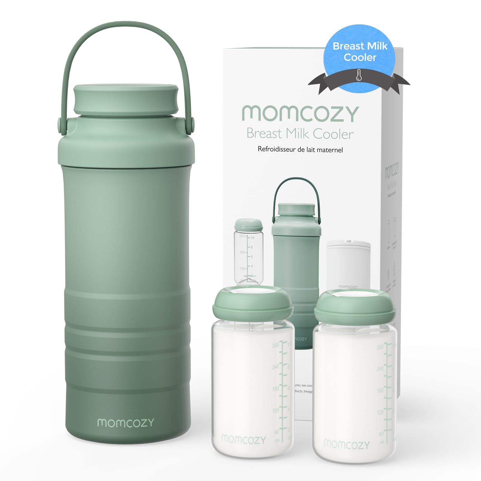 Momcozy 22oz Portable Breast Milk Cooler For Outdoor 360 Total Cooling Momcozy 22oz Portable Breast Milk Cooler For Outdoor 360 Total Cooling