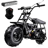 Amazon.com: FRP Mini Dirt Bike GMB100, 99 CC Gas Powered Mini Bike 4 ...