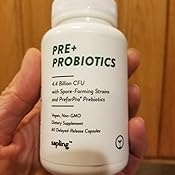 Amazon.com: Vegan Prebiotic & Probiotic - Non Dairy 4.4 Billion CFU for ...