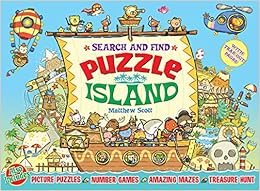 Puzzle Island: Search and Find : Matthew Scott: Amazon.co.uk: Books