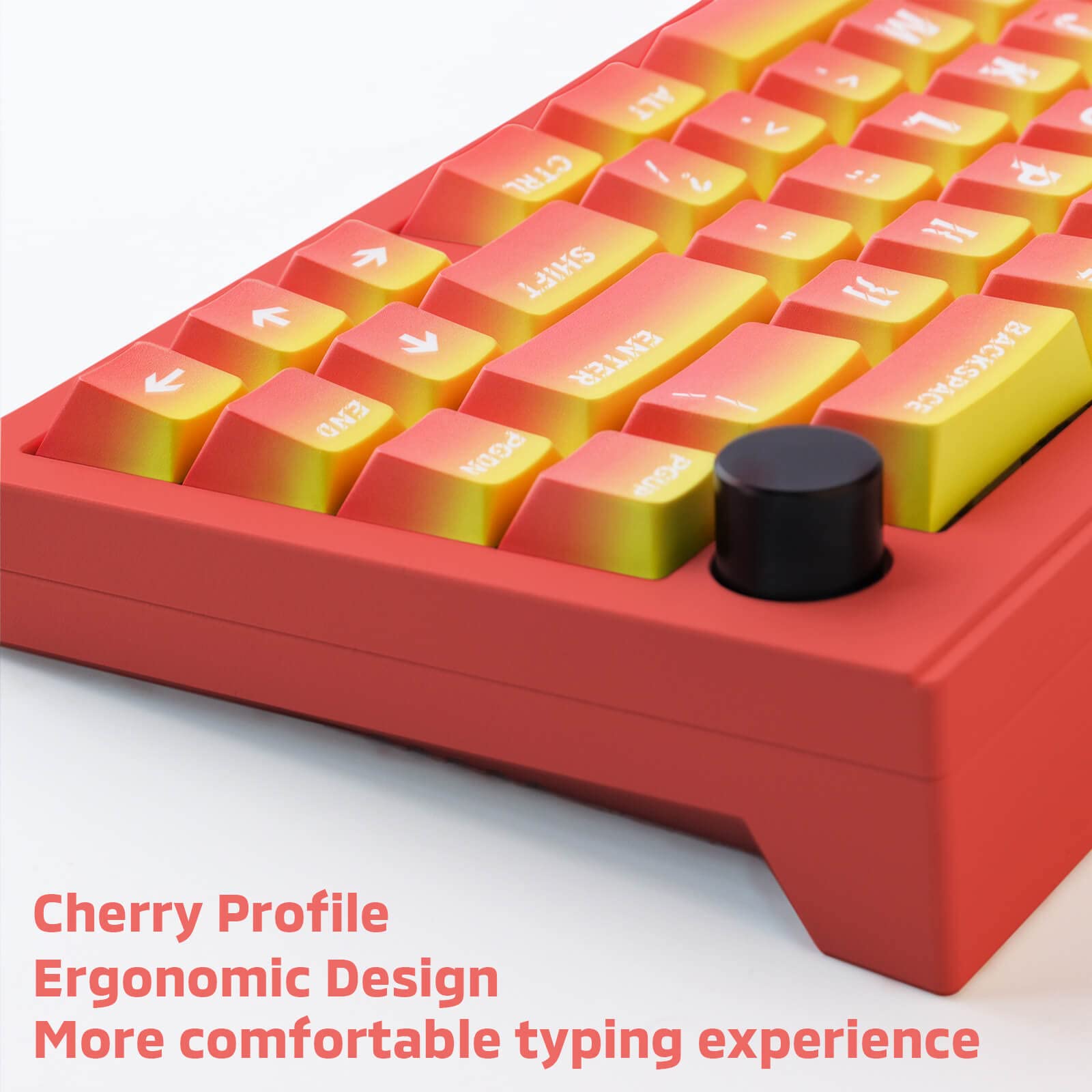 Mua Hyekit PBT Keycaps 133 Keys Flame Gradient Keycaps Cherry Profile ...