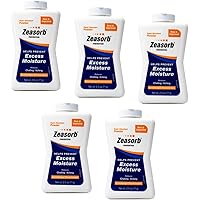 Amazon.com: Zeasorb Super Absorbent Powder 2.50oz (Pack of 5) : Baby