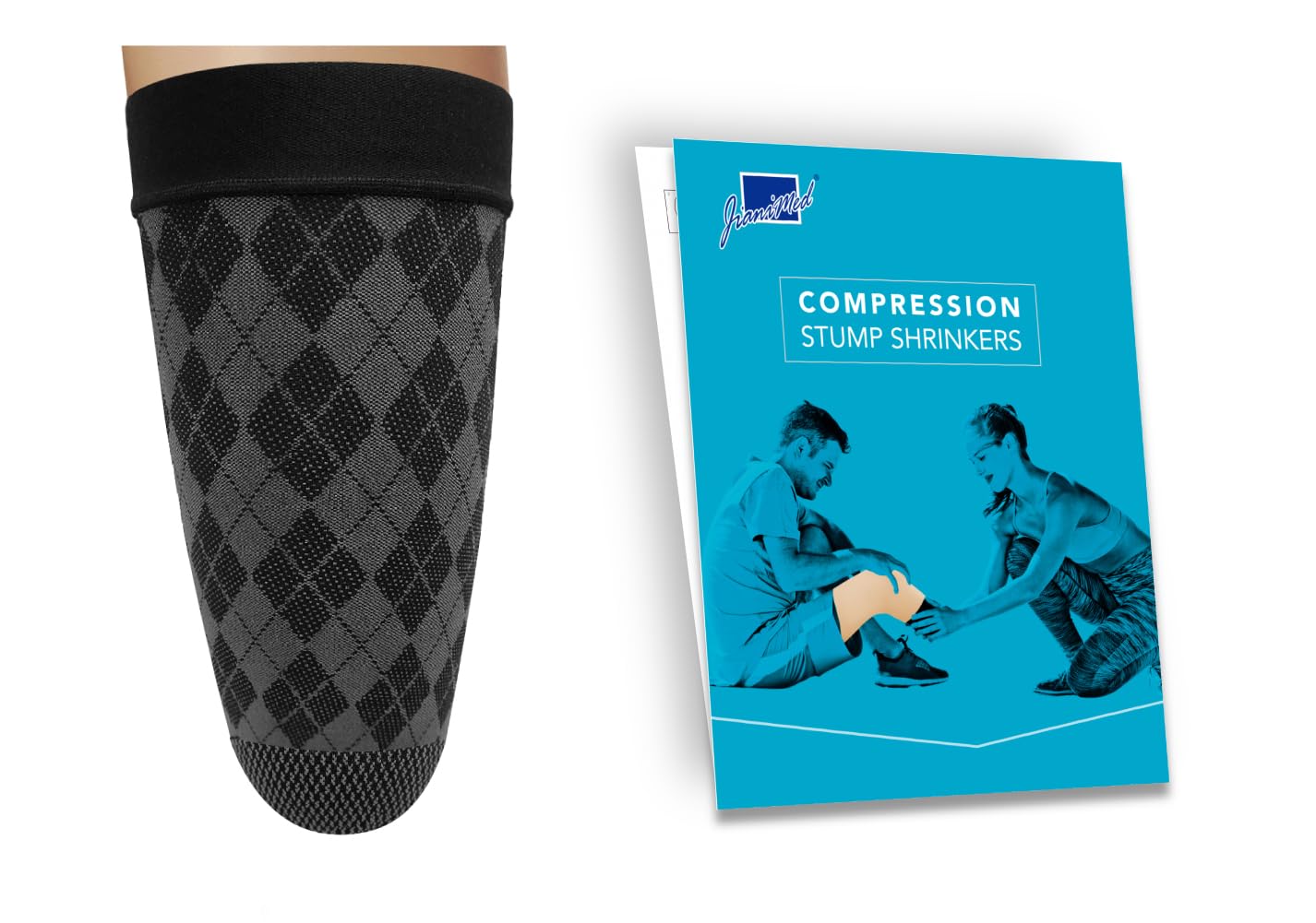 JianiMed Prosthetic Stump Shrinkers–Above Knee, 35cm, Compression, 20 ...