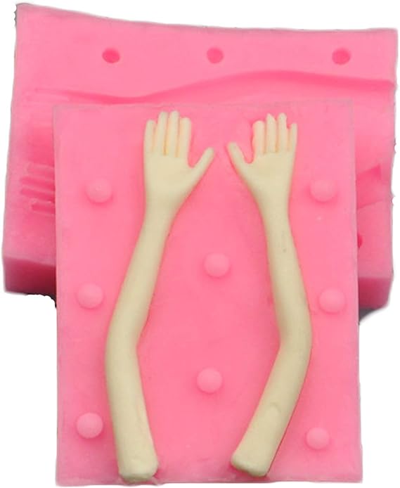 Amazon.com: WYD Arm Mold Body Doll Mold Silicone Fondant Soap Molds ...