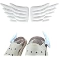 Amazon.com: LZDICITARU Wings for Shoes|1 Pair White Angel Wings Shoe ...