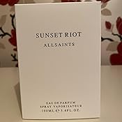 AllSaints Sunset Riot Eau de Parfum for Him and Her, 100 ml: Amazon.co ...