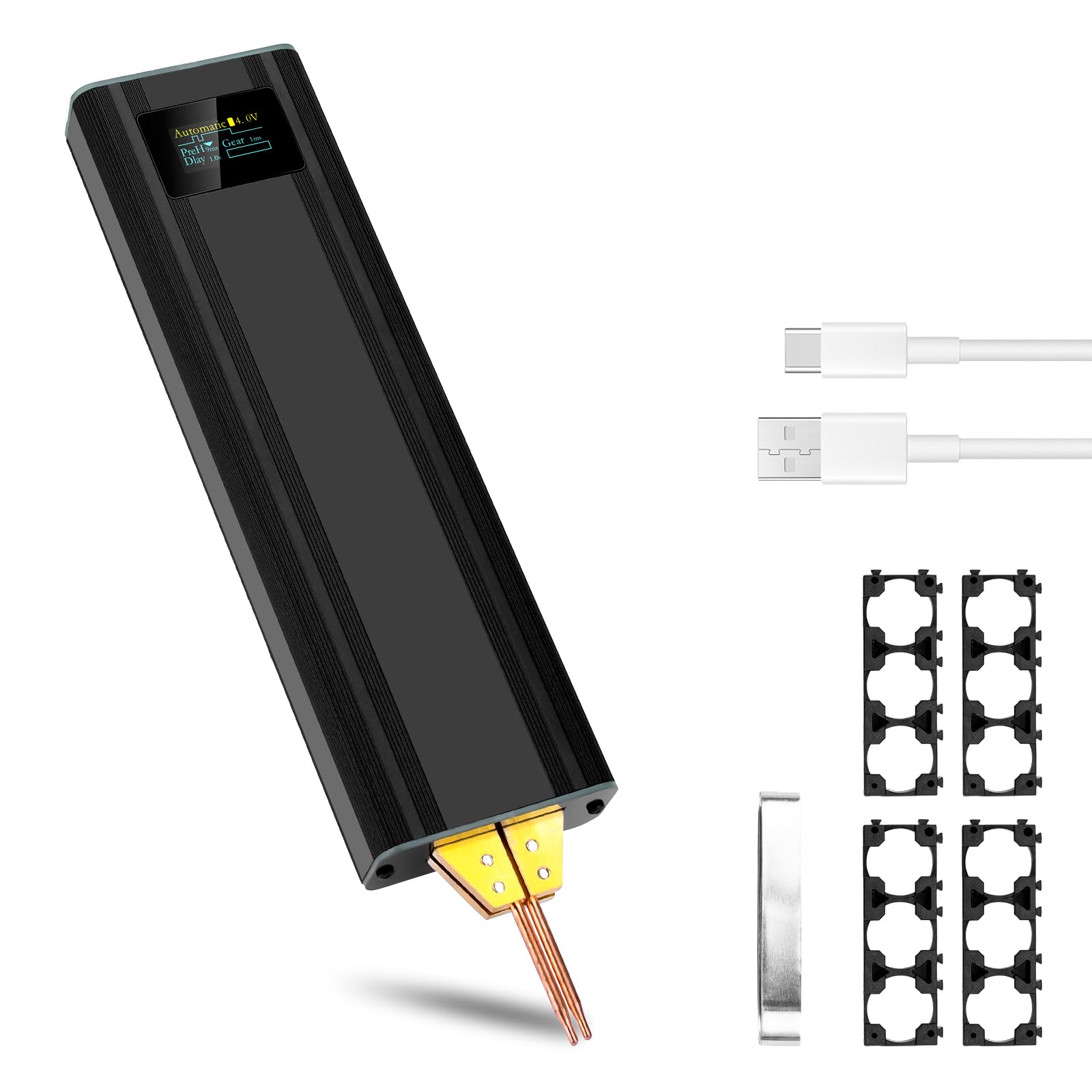 FORIOT Handheld Battery Spot Welder 5V 2A 1865O Battery Spot Welder 80 ...