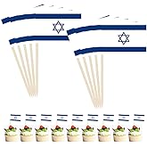 Amazon.com | Fisottey Puerto Rico Toothpick Flag Puerto Rican Mini ...