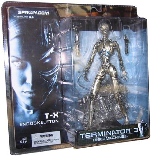 Terminator 3 T-X ENDOSKELETON Figure McFarlane NEW SEALED MOC by ...