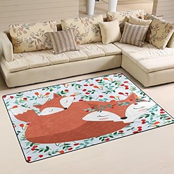 Amazon.com: Mainstays Kids Woodland Creatures Tufted Rug: Toys & Games