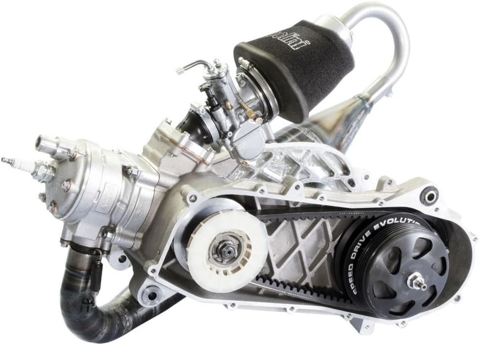 Racing Motor POLINI EVOLUTION P.R.E. 47,6 mm Cylinder Kit 70 cc for ...