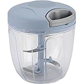 Amazon.com: Manual Food Processor Vegetable Chopper, SCSXGO Portable ...