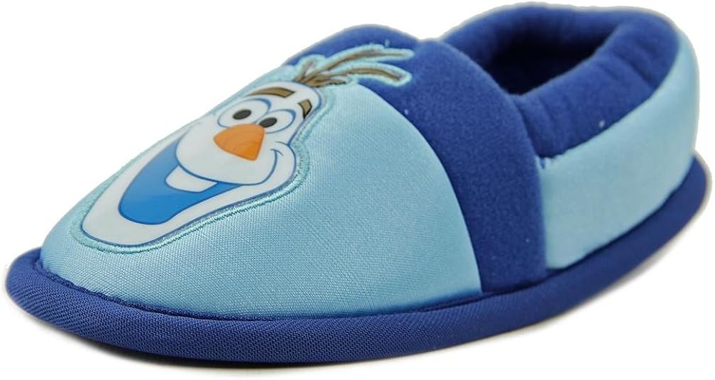 Amazon.com | Disney Frozen Olaf Slipper Youth US 11 White Slipper ...
