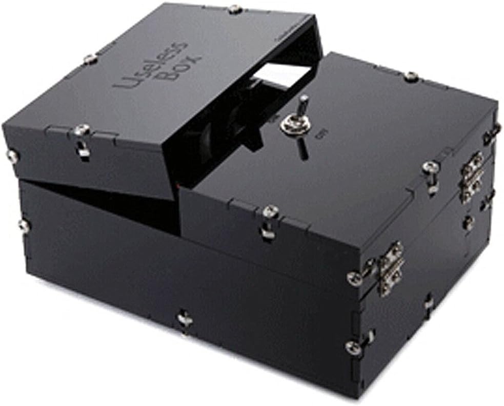 Ailiebhaus Useless Box Machine Kit (Black Box): Amazon.co.uk: Kitchen ...