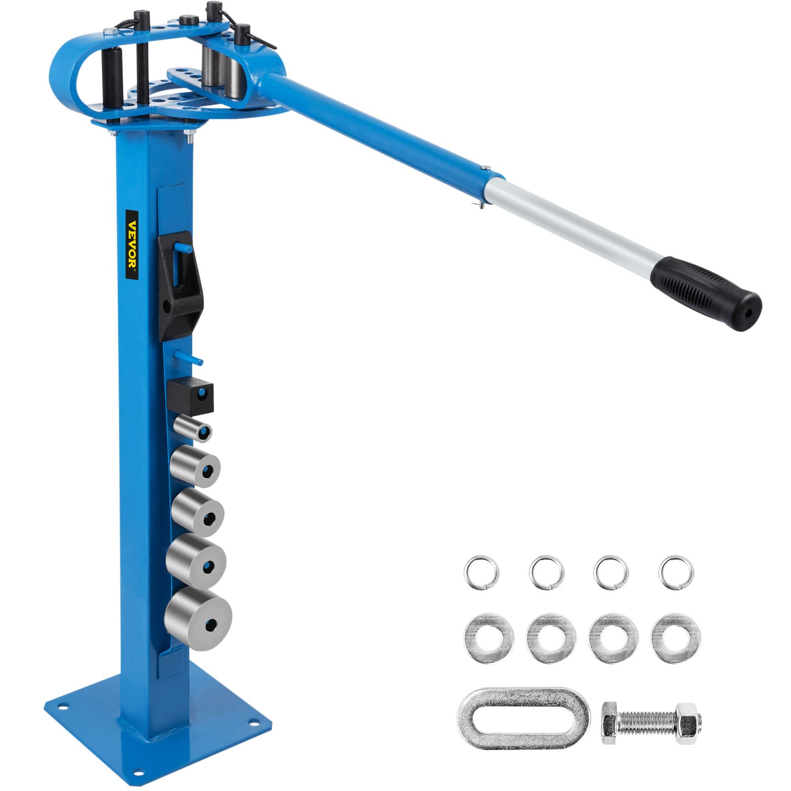 Vevor YP 38 Pedestal Floor Compact Bender 7 Dies Versatile Compact ...