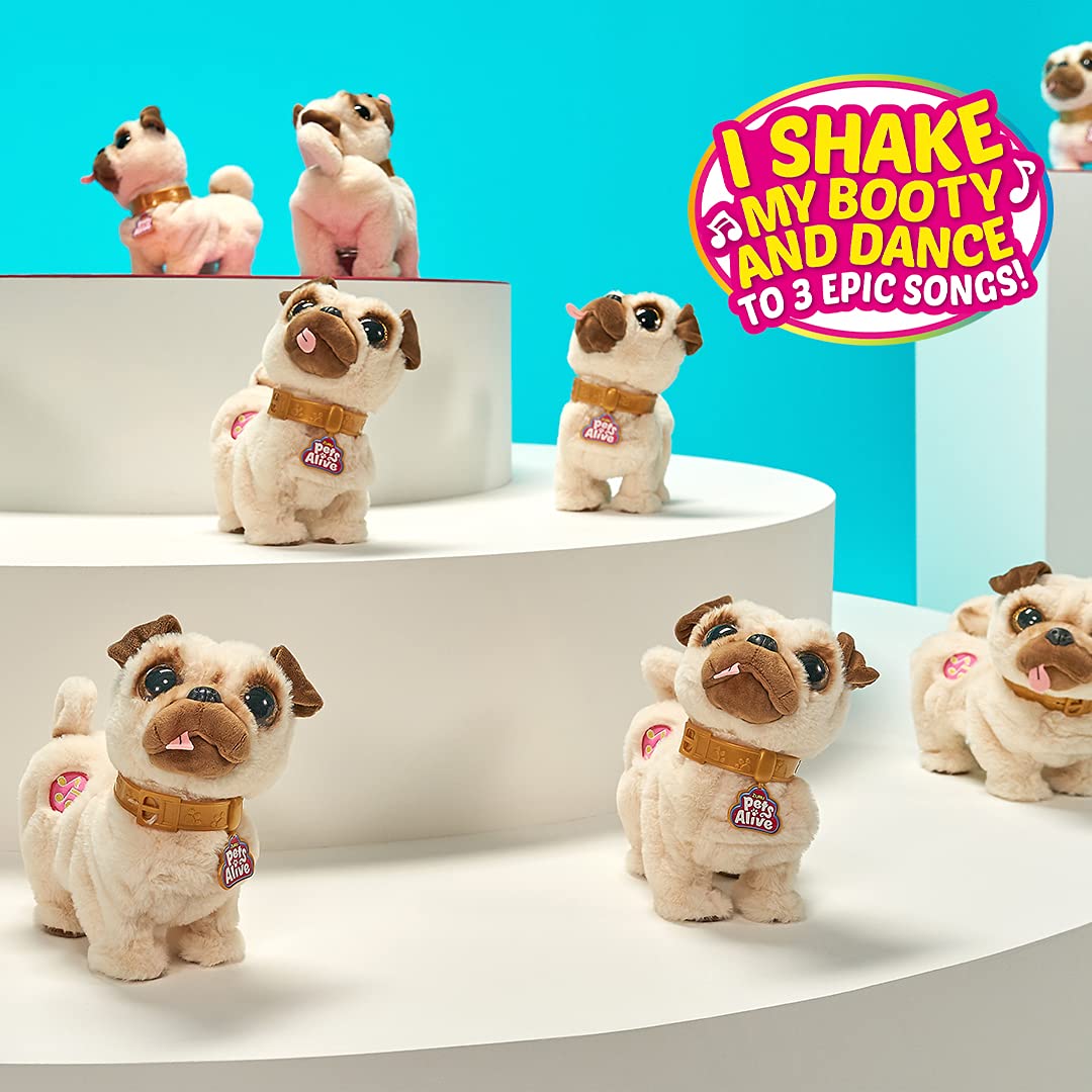 Mua Pets Alive Poppy The Booty Shakin’ Pug – Interactive Dancing Plush ...