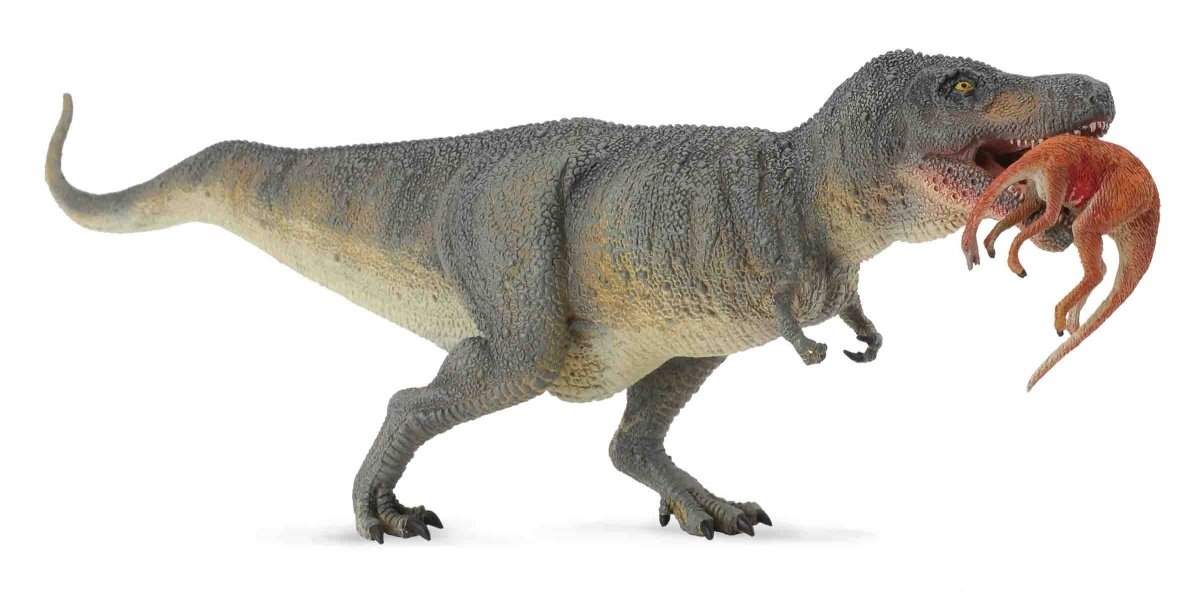 Buy Hamleys Collecta Tyrannosaurus Rex with Prey Struth, Multi Color ...